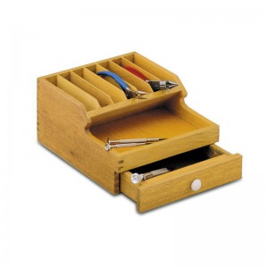 Wood Plier Rack & Drawer | Shor International